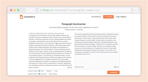 Paragraph Summarizer Summarize Paragraphs For Free