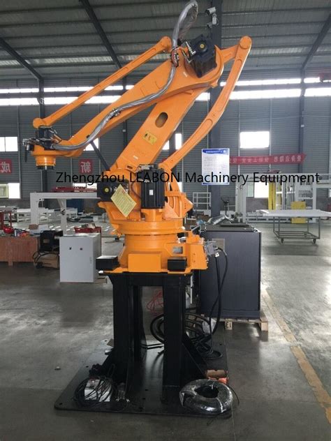 Robotic Arm Palletizer Machine In Automatic Palletizing Robot Palletizing Robot And Robot