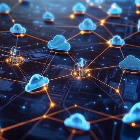 Free Digital Network Nodes Image Download At Stockcake