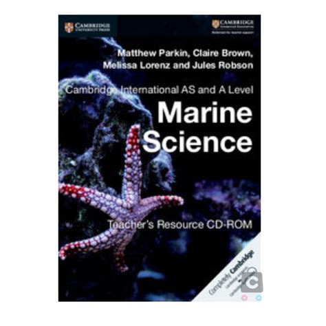 Cambridge International As And A Level Marine Science Teachers Resource Cd Rom Chopbox