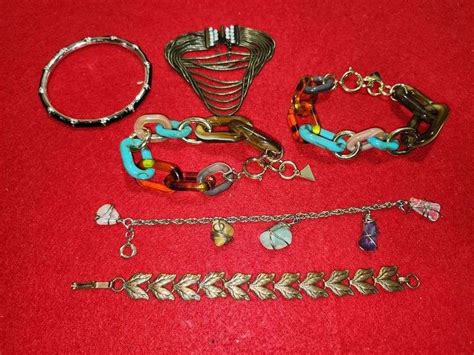 6 Assorted Bracelets Auction Ohio