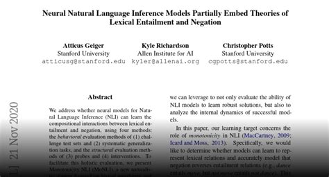 Paper Page Neural Natural Language Inference Models Partially Embed Theories Of Lexical