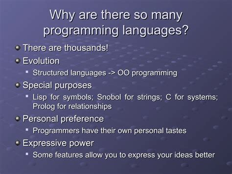 02 Chapter 1ppt Programming Languages 10 Ppt