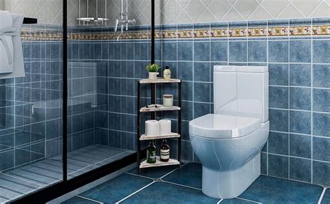 Myt 4 Tier Corner Shelf Stand Bathroom Floor Shelf Decorative