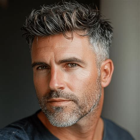 Low Maintenance Short Hairstyles For Men In Their 40s
