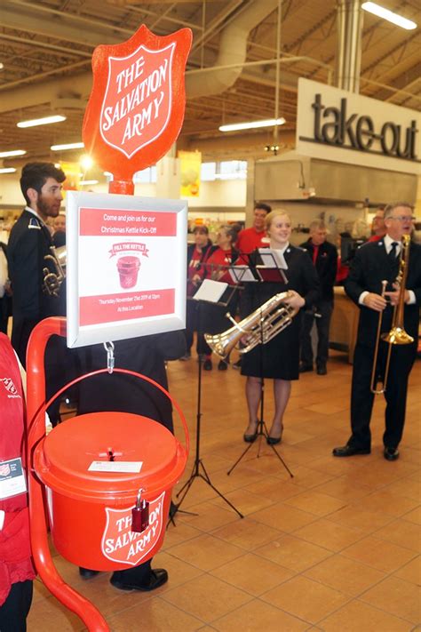 Salvation Army Kettle Campaign Underway The Oshawa Express