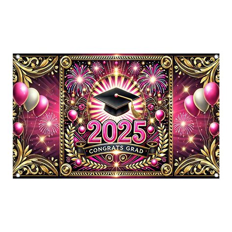 Backdrop For Graduation 2022 Graduation Banner Congrats Grad Backdrop