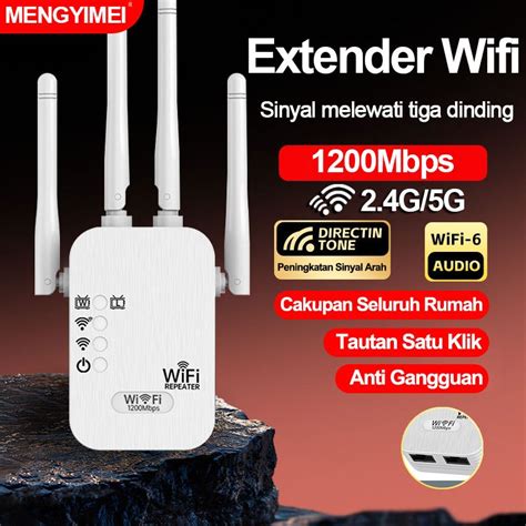 Jual Antena Eksternal Wifi Extender Wifi Repeater Mbps Mbps G Sinyal Wifi