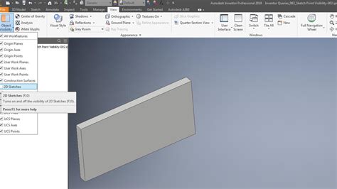 Solved Sketch Point Visibility Autodesk Community