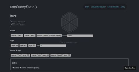 React Router Use Location State Example Codesandbox