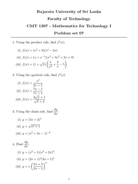 cmt 1307 tutorial 7 pdf