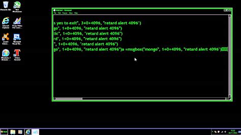 Vbs Notepad Error Message Youtube