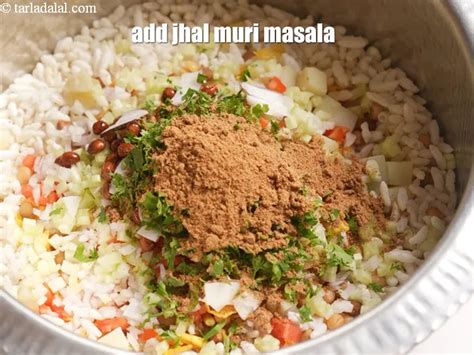 Jhal Muri Recipe Kolkata Style Jhal Muri Jhal Mudi