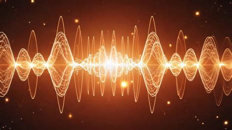 Dynamic Abstract Light Waves And Particles For Design And Background Generative Ai Stock Video