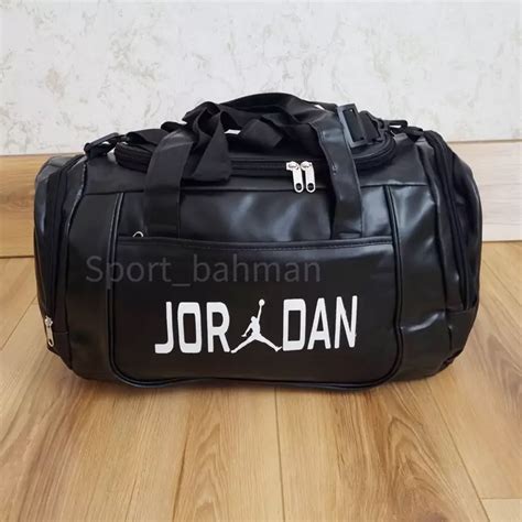 خرید و قیمت ساک ورزشی جردن چرمی بزرگ از غرفه فروشگاه ورزشی بهمن