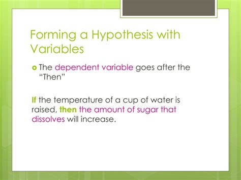 PPT Hypothesis Variables PowerPoint Presentation Free Download ID