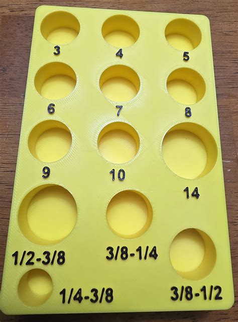 Gridfinity Icon Hex Sockets And Socket Adapters Von Landon Kostenloses Stl Modell