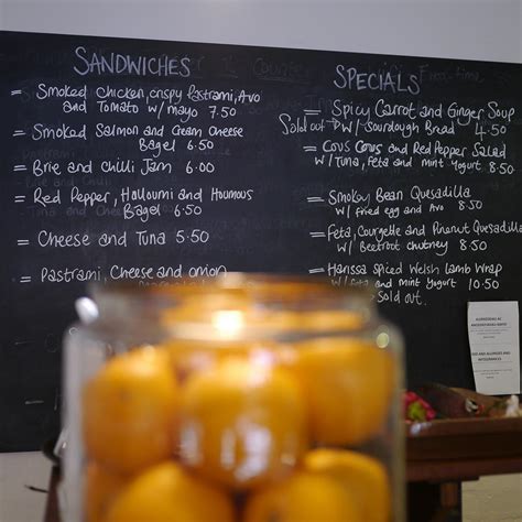Menu At Kin And Co Cafe Abersoch