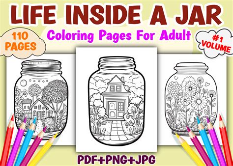 Jar Coloring Pages