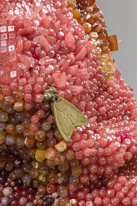 The Bejeweled Rotting Fruit Sculptures Of Kathleen Ryan Exhibited