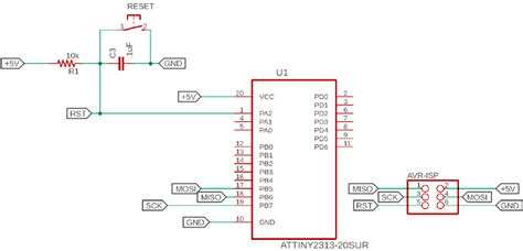 Attiny2313 8位avr微控制器 Pinout，功能，数据表，工作，应用程序 Bet188真人在线