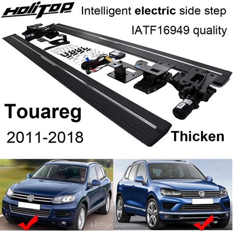 전동사이드스텝 오토 도어 스마트 전기 사이드 스텝 러닝 보드 바 Vw 폭스바겐 투아렉 20 티몬