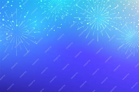 Premium Vector Festive Blue Firework Light Celebration Luminous Background