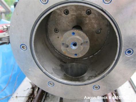 Used Econ Eup 600 Underwater Pelletizer Built 2007 Capacity 1323 Lb
