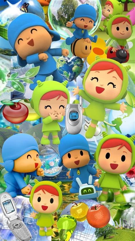 Nina Pocoyo Lagiiiii Wallpaper Natal Lucu Kartu 3d Sampul Kartu