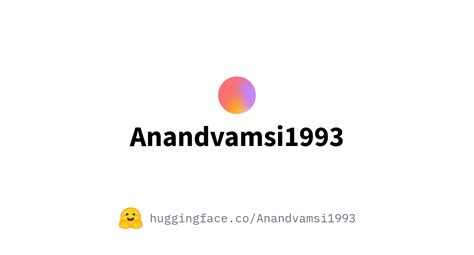 Anandvamsi1993 Ananda Vamsi Chittoor
