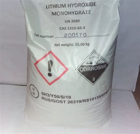Lithium Hydroxide Monohydrate 25kg Bag At ₹ 200 Kg In New Delhi Id