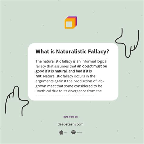 What Is Naturalistic Fallacy Deepstash