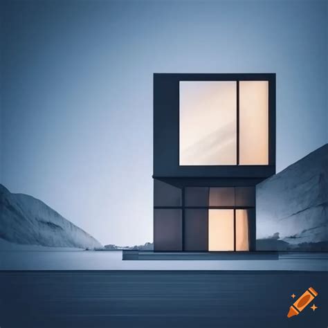 Image Of Modern Minimalistic Architecture On Craiyon Image Of Modern Minimalistic Architecture On Craiyon