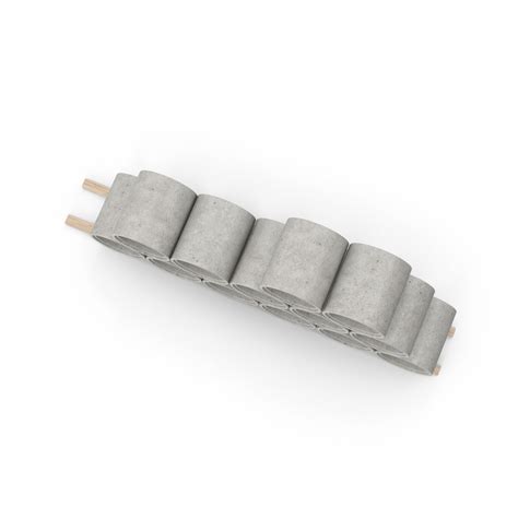 Concrete Pipes Stack 3d Model Turbosquid 1991268