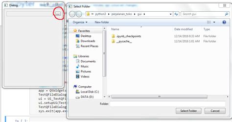 python 3 x pyqt5 retrieve folder directory and set it in lineedit stack overflow