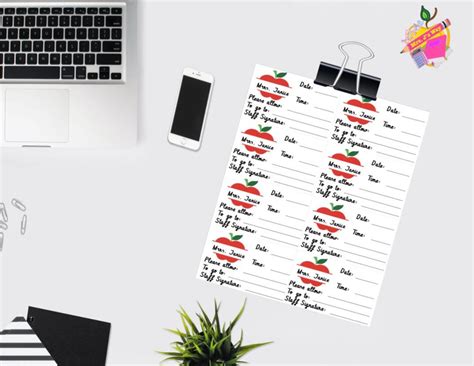 Editable Hall Pass Template Etsy