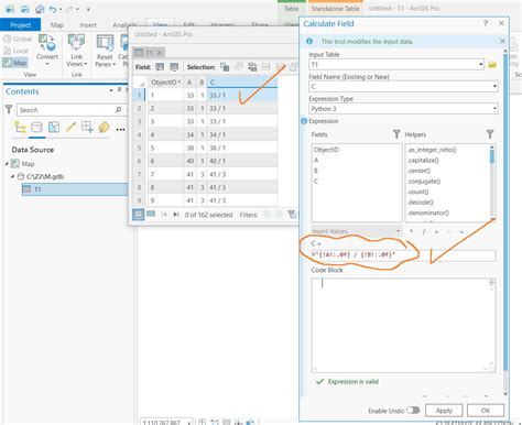 Solved Arcgis Pro 284 A Python Expression Fails To Per Esri