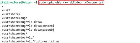 How To Extract Debian Packages On Debian 12 Its Linux FOSS