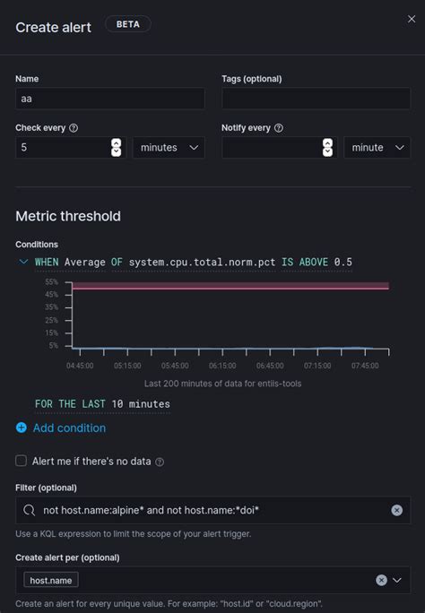 Metrics Ui Alerts Fail When Hitting The Bucket Limit · Issue 68492