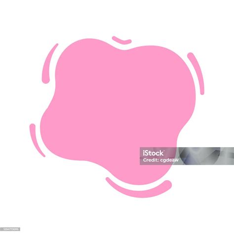 배너 복사 공간용 블럭 모양 핑크 소프트 배경용 밀크 핑크 물방울 스플래시 핑크 파스텔 컬러 배너용 물방울 방울 방울 플랫 그래픽을 위한 심플한 블럭 라운드 셰이프 0명에