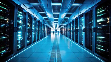 Virtualization Computer Technology Server Room Stock Illustration Illustration Of Deployment