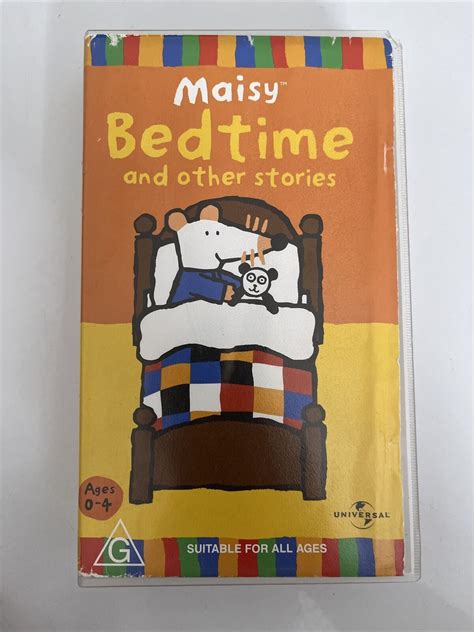 Maisy Bedtime And Other Stories Vhs Pal 1999 Retro Unit