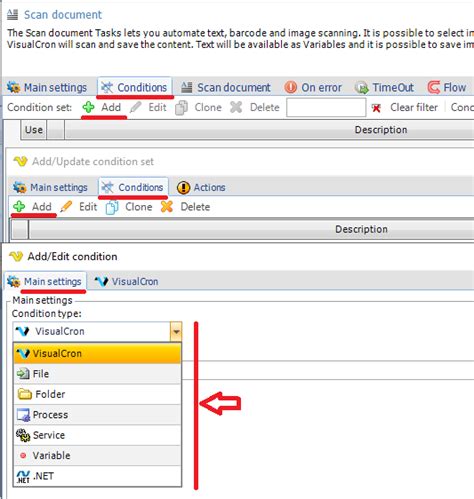 visualcron escanear documento con ocr sysadmit