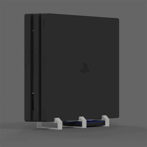 Playstation 4 Ps4 Pro Stand External Hdd Option By Dvoranoob Download Free Stl Model