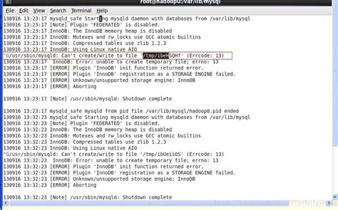 解决starting Mysqlthe Server Quit Without Updating Pid File的问题 Csdn博客