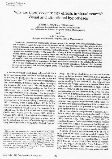 Pdf Why Are There Eccentricity Effects In Visual Search Visual And Dokumentips