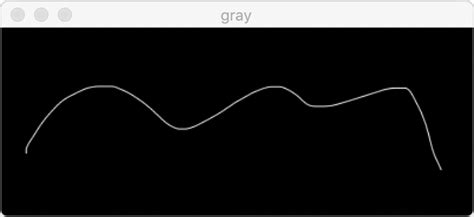 python is there a way to use cv2 approxpolydp to approximate open curve stack overflow