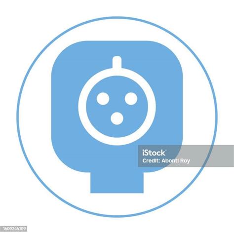 Ac Type Plug Icon Stock Illustration Download Image Now Cable Design Electricity Istock