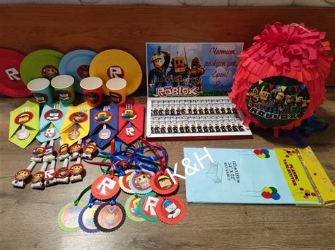 Рожден ден Роблокс парти пинята Детски партита Клоуни Димитровград