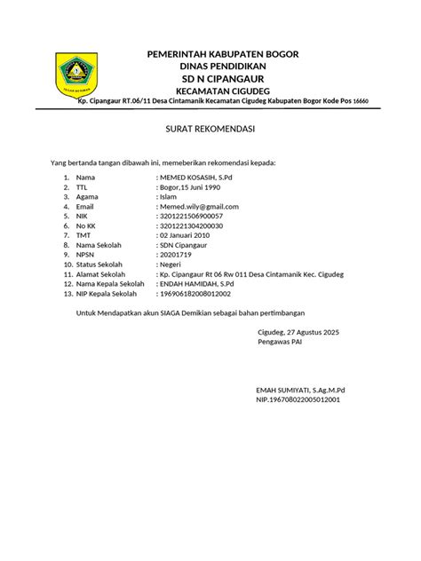 Rekomendasi Memed Pdf